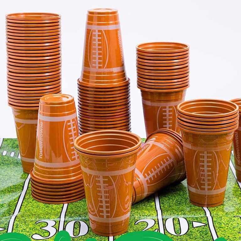 JOYIN Football Plastic Cups - Drew & Jonathan