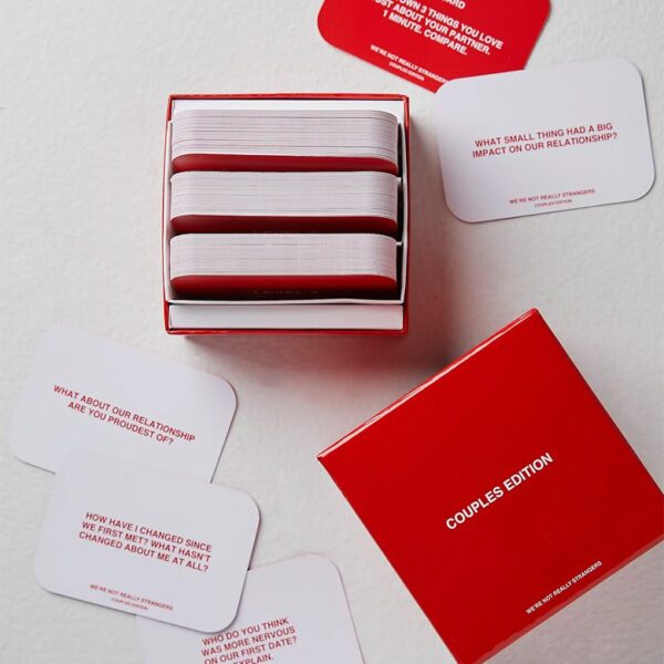 We're Not Really Strangers Card Game, Couples Edition - Drew & Jonathan