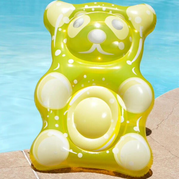 Sloosh Gummy Bear Inflatable Pool Float - Drew & Jonathan
