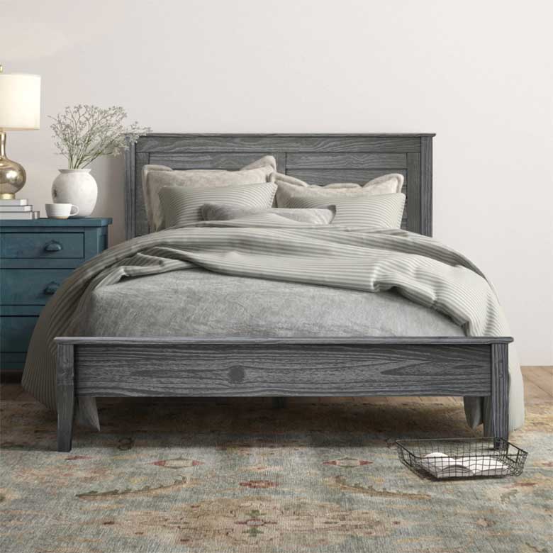 Grain Wood Furniture Greenport Solid Wood Platform Configurable Bedroom Set Drew Jonathan